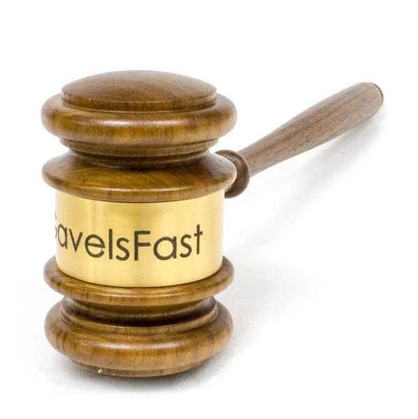 11 Judges American Walnut Gavel Gavelsfast