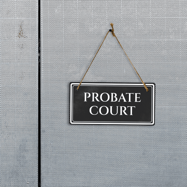 Probate Court 5" x 10" Hanging Wall or Door Sign | Legal and Court Hou ...