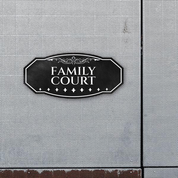 Victorian Plus Family Court Wall or Door Sign | Legal and Courtroom De ...