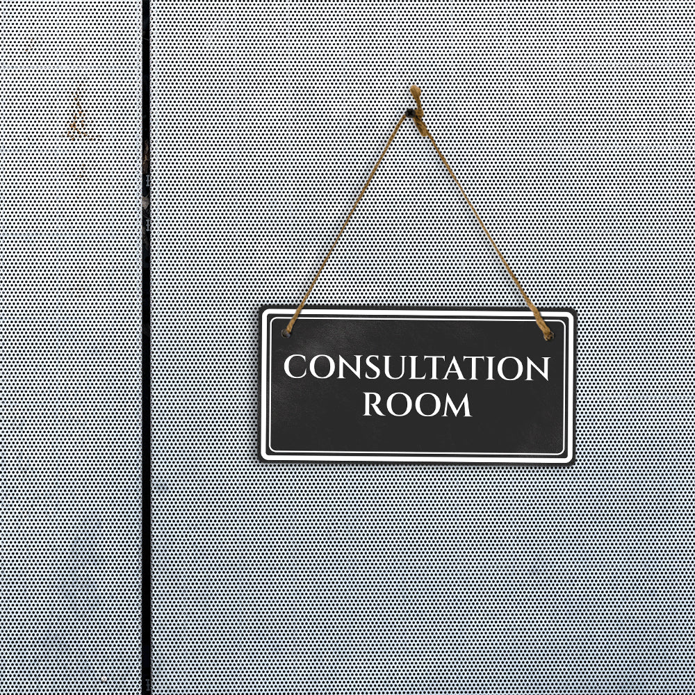 Consultation Room 5" x 10" Hanging Wall or Door Sign | Legal and Court ...
