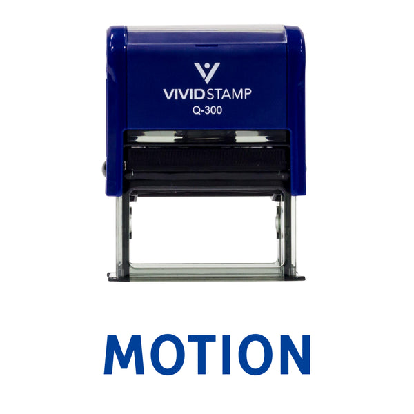 Motion Legal Self Inking Rubber Stamp – GavelsFast