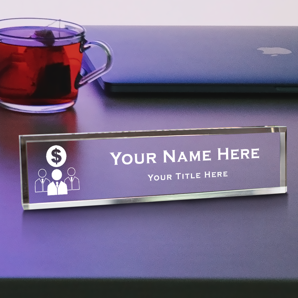 Payroll manager, Personalized Acrylic Desk Sign Gavel Vector (2 x 10 ...