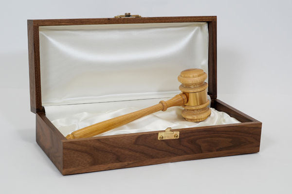 Leader Presentation Set - 10-1/2" Oak Gavel – GavelsFast