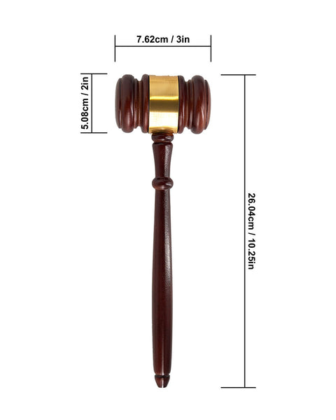 Genuine Wooden Gavel Only. Perfect gift for a lawyer, judge, president ...